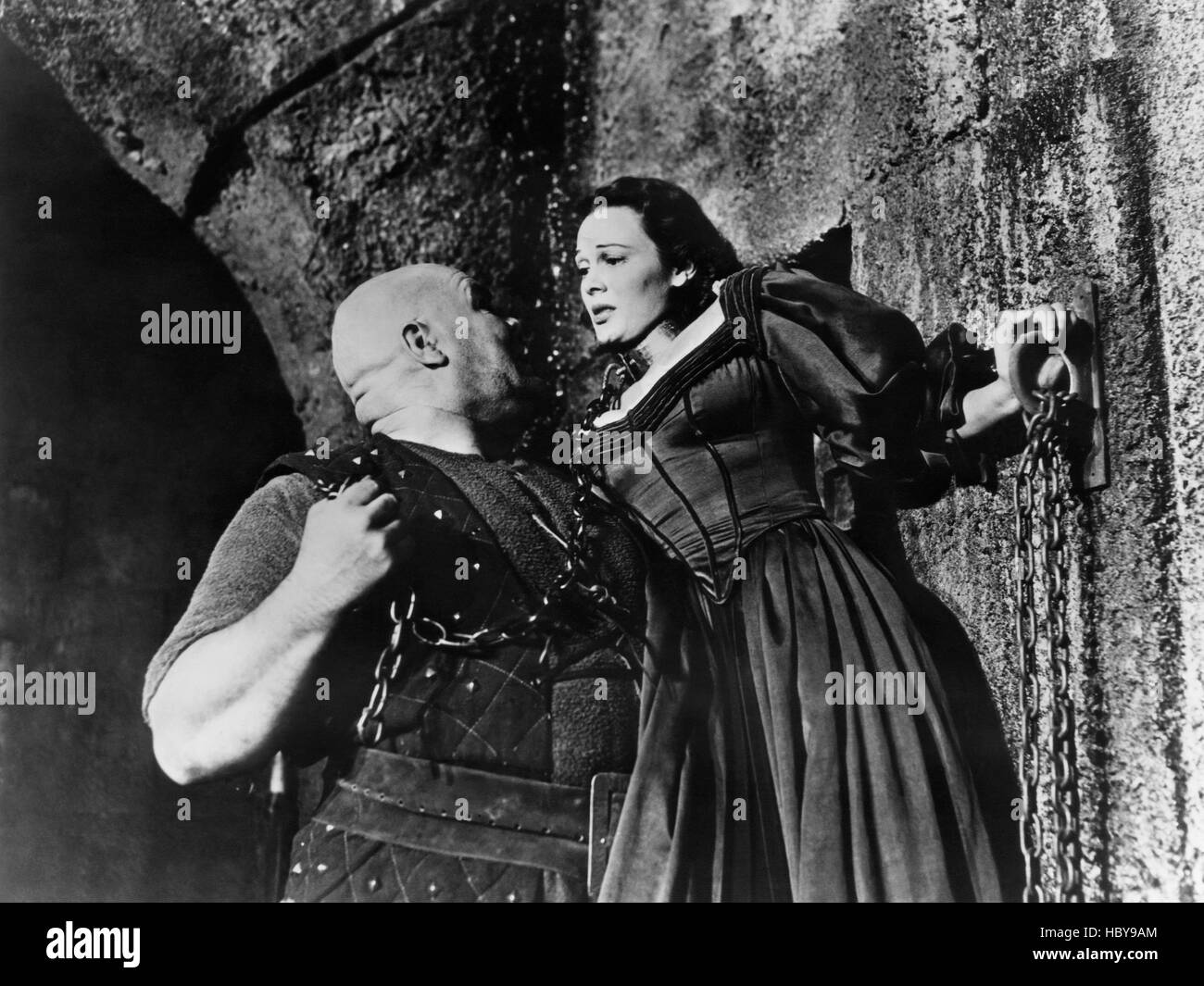 LADY IN THE IRON MASK, Tor Johnson, Patricia Medina, 1952, (c) 20th ...