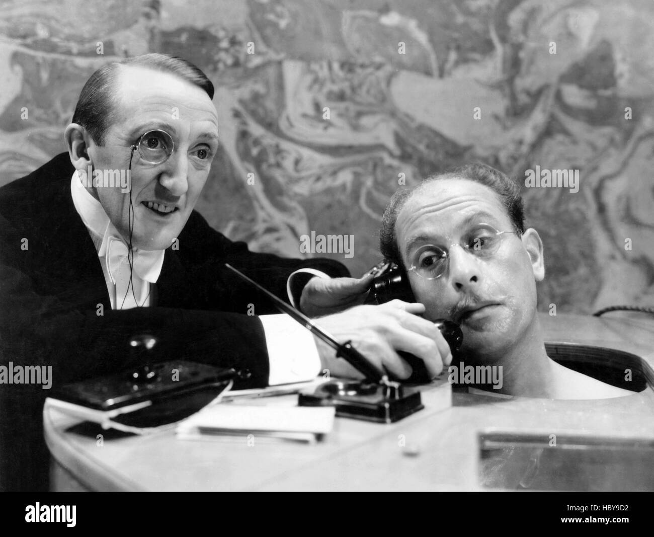 THE LADY IS WILLING, from left, Claud Allister, Cedric Hardwicke, 1934 ...