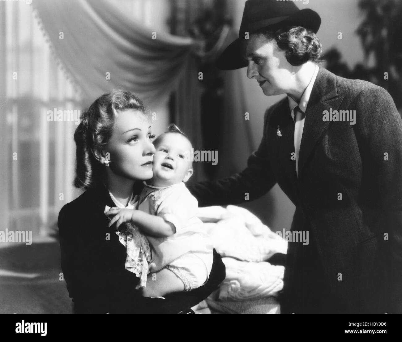 THE LADY IS WILLING, Marlene Dietrich, David James, Elisabeth Risdon ...