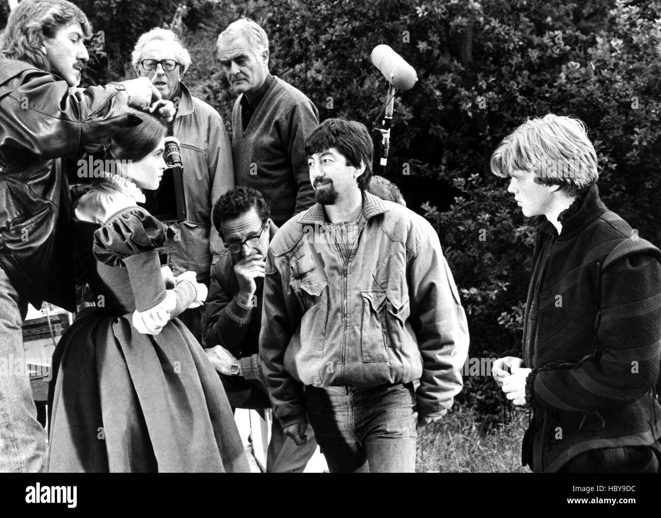 LADY JANE, from left, Helena Bonham Carter, director Trevor Nunn, Cary ...