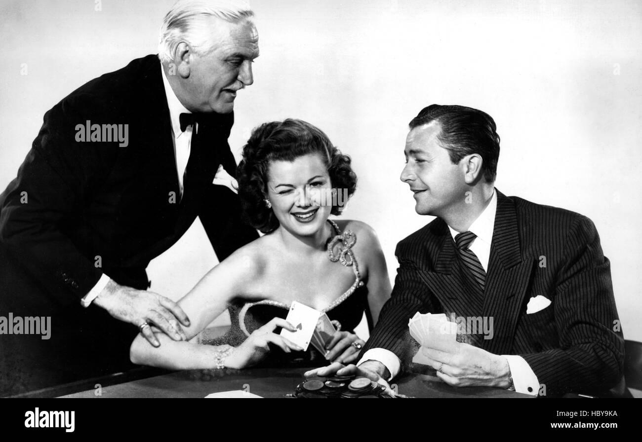 LADY LUCK, Frank Morgan, Barbara Hale, Robert Young, 1946 Stock Photo - Alamy