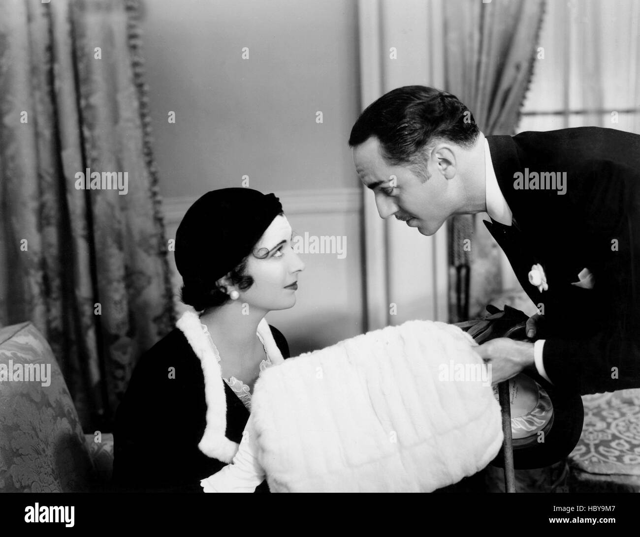 LADIES' MAN, from left, Kay Francis, William Powell, 1931 Stock Photo ...