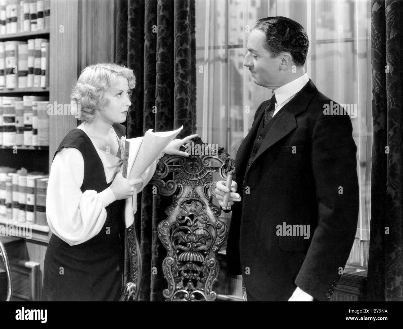 LAWYER MAN, Joan Blondell, William Powell, 1932 Stock Photo - Alamy