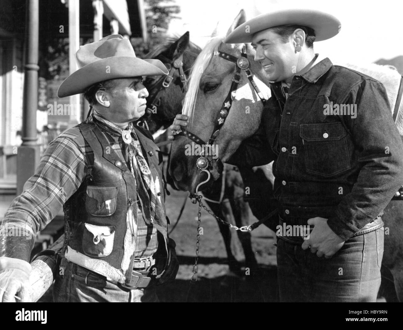 LAW MEN, Johnny Mack Brown, 1944 Stock Photo - Alamy