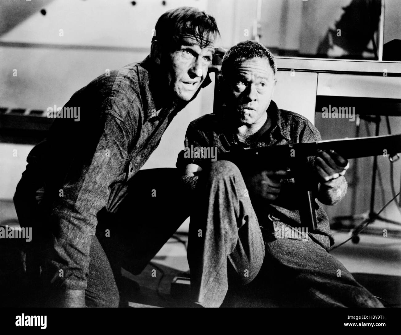 THE LAST MILE, from left: Ford Rainey, Mickey Rooney, 1959 Stock Photo ...