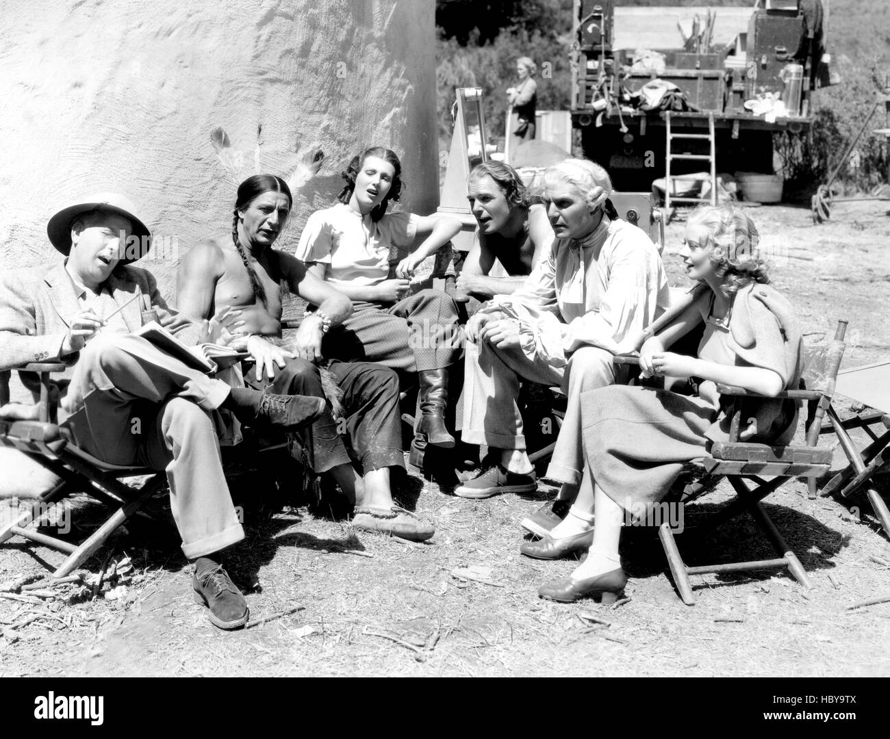 THE LAST OF THE MOHICANS, director George Seitz, Robert Barrat, Binnie ...