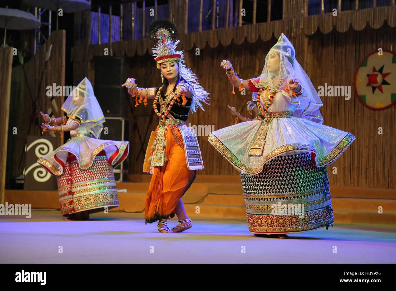 Manipuri Dance High Resolution Stock Photography and Images - Alamy