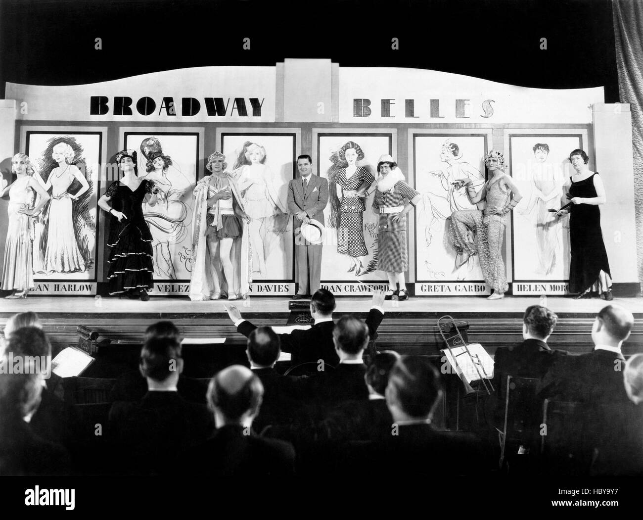 LADIES NOT ALLOWED, Charles King, center, presenting drag versions of ...