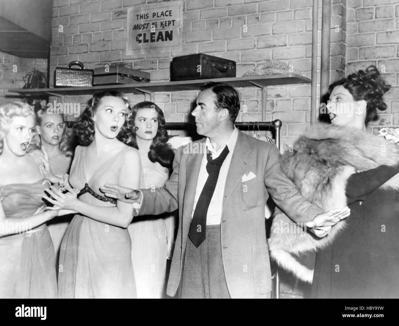 LADIES OF THE CHORUS, front from left: Marilyn Monroe, Adele Jergens ...