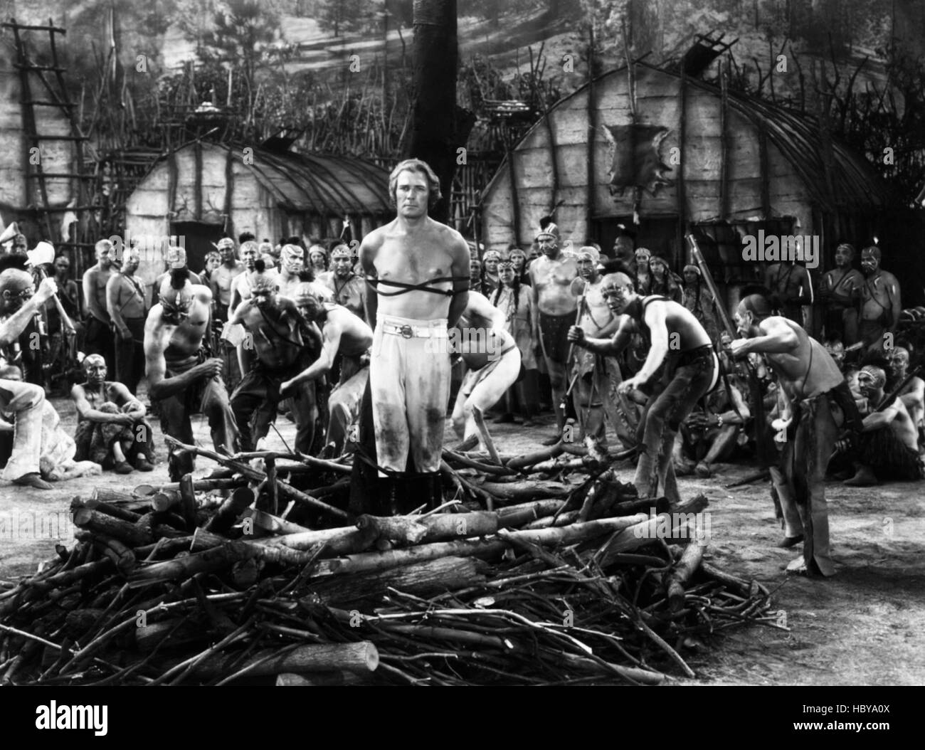 THE LAST OF THE MOHICANS, Randolph Scott (center), 1936 Stock Photo - Alamy