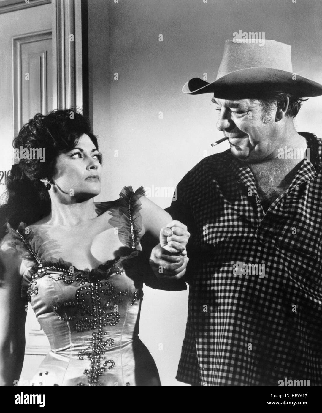 LAW OF THE LAWLESS, from left, Yvonne De Carlo, Lon Chaney, Jr., 1964 ...