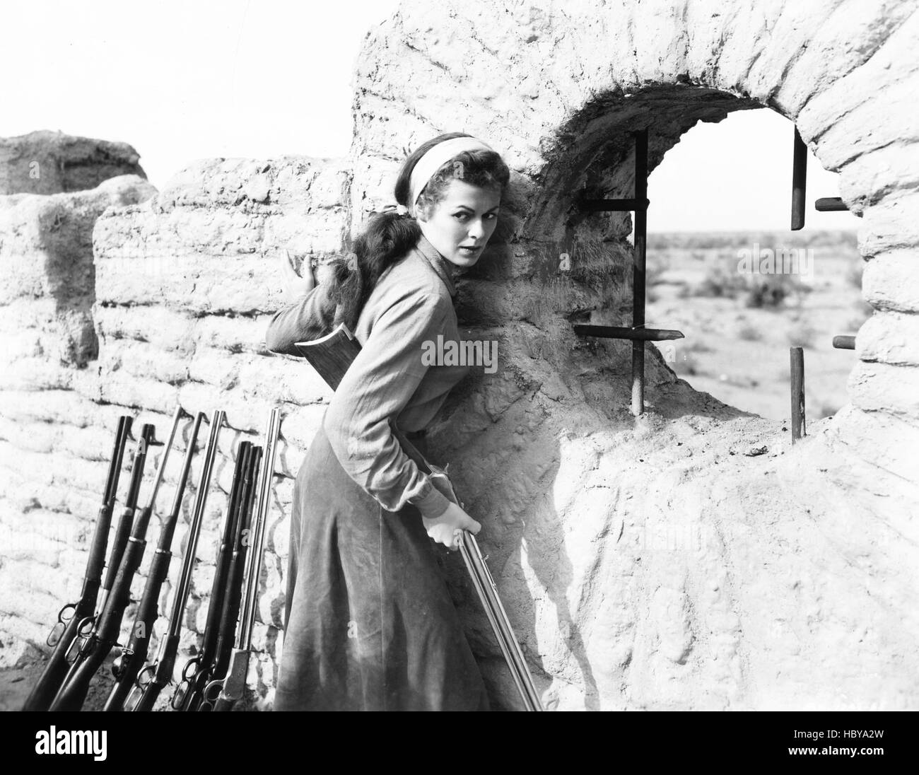 LAST OF THE COMANCHES, Barbara Hale, 1953 Stock Photo - Alamy