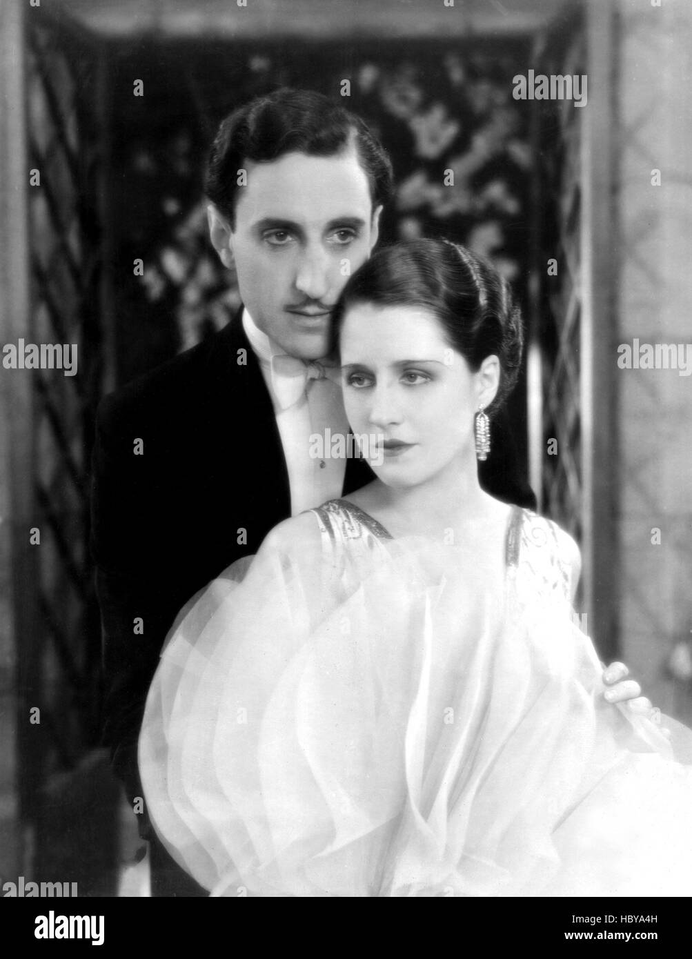 THE LAST OF MRS. CHEYNEY, Basil Rathbone, Norma Shearer, 1929 Stock ...