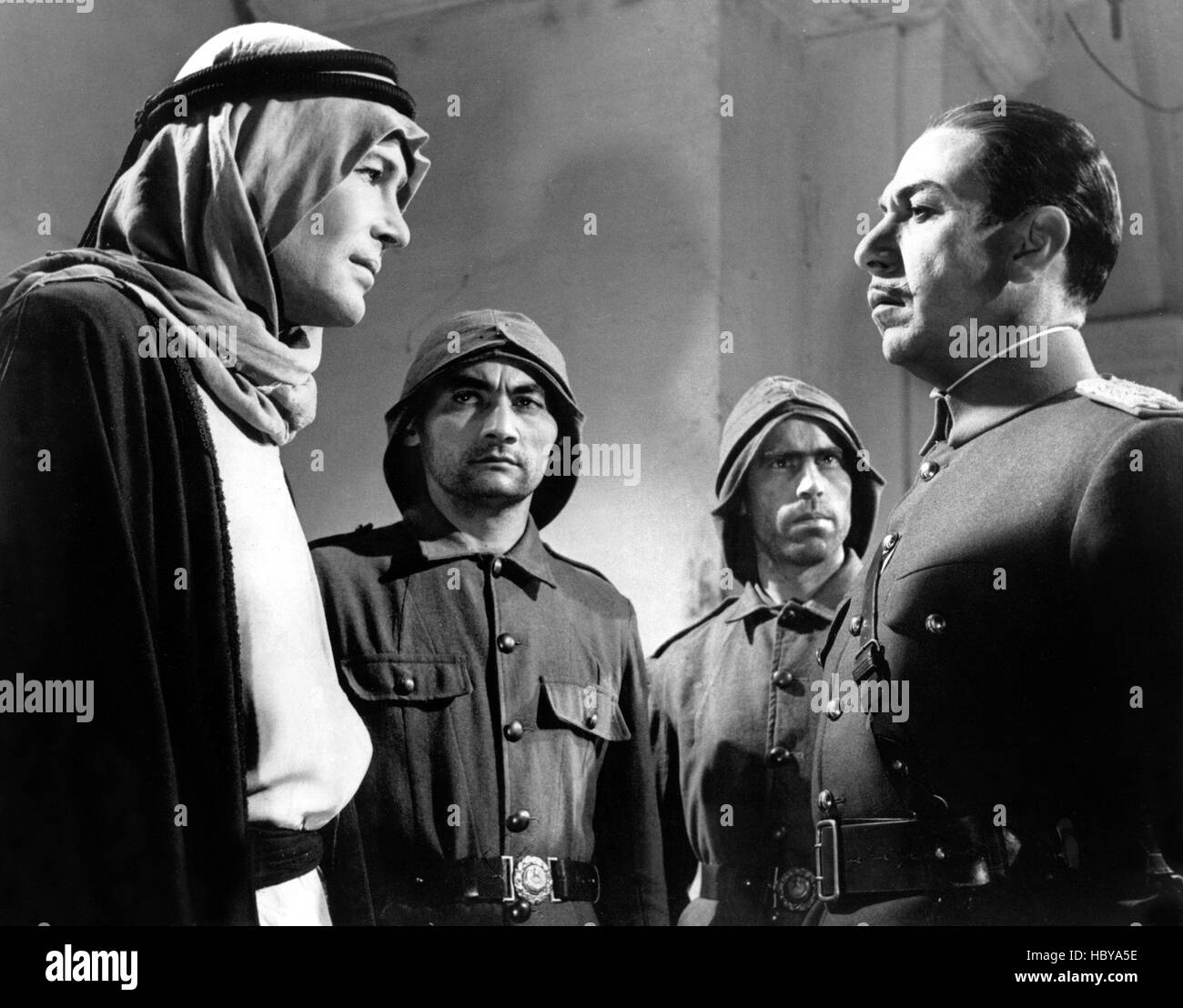 LAWRENCE OF ARABIA, Peter O'Toole, Jose Ferrer, 1962 Stock Photo - Alamy