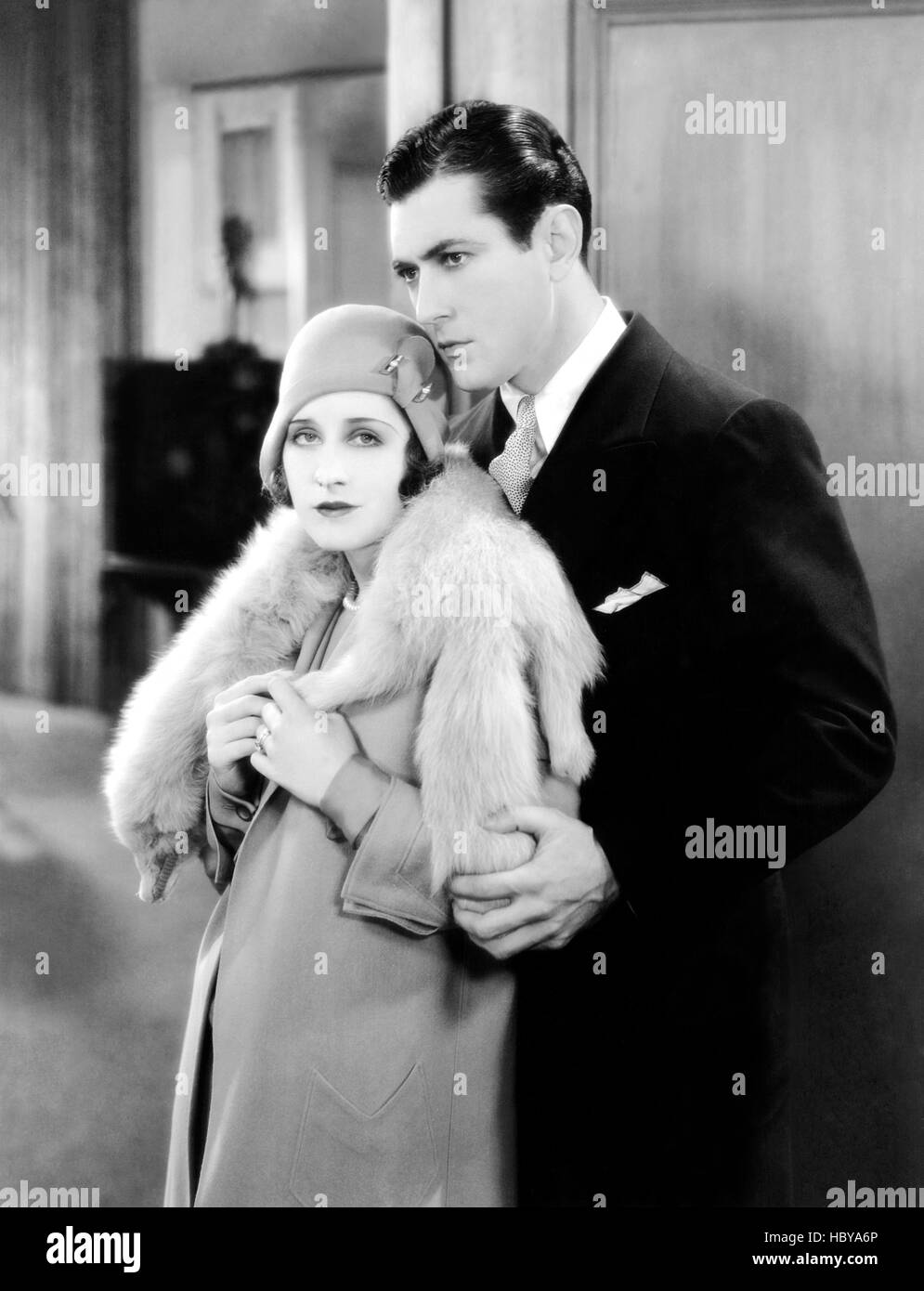 A LADY OF CHANCE, Norma Shearer, Johnny Mack Brown, 1928 Stock Photo ...