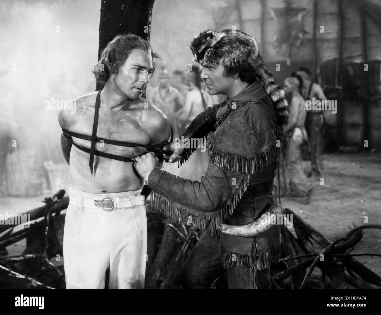 THE LAST OF THE MOHICANS, Randolph Scott, Henry Wilcoxon, 1936 Stock Photo - Alamy
