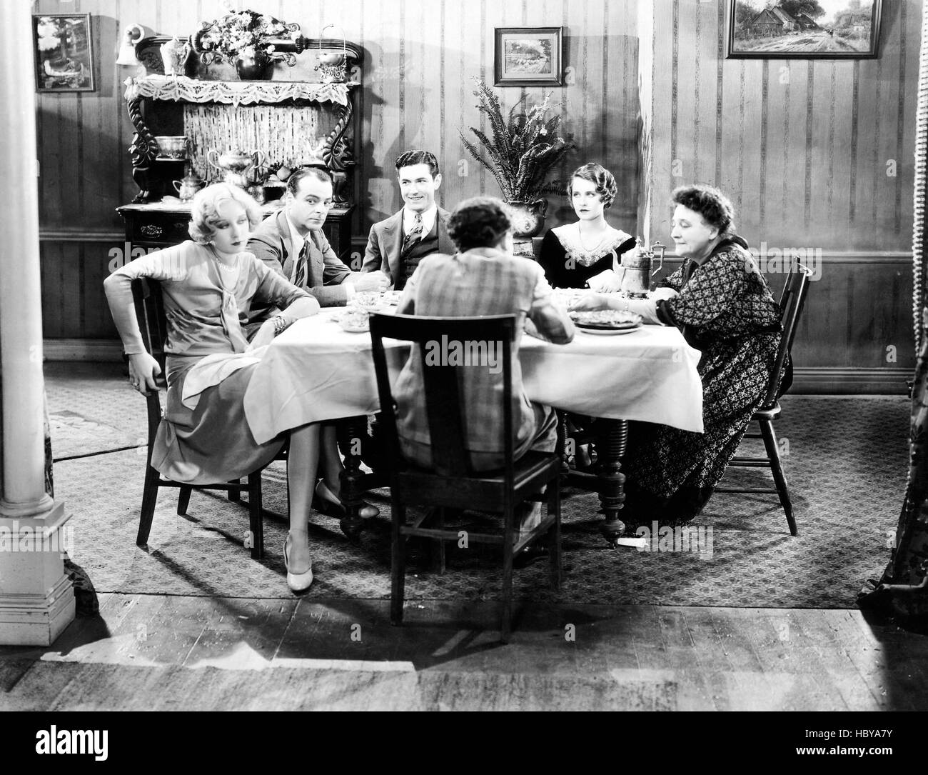 A LADY OF CHANCE, Gwen Lee, Lowell Sherman, Johnny Mack Brown, Buddy ...