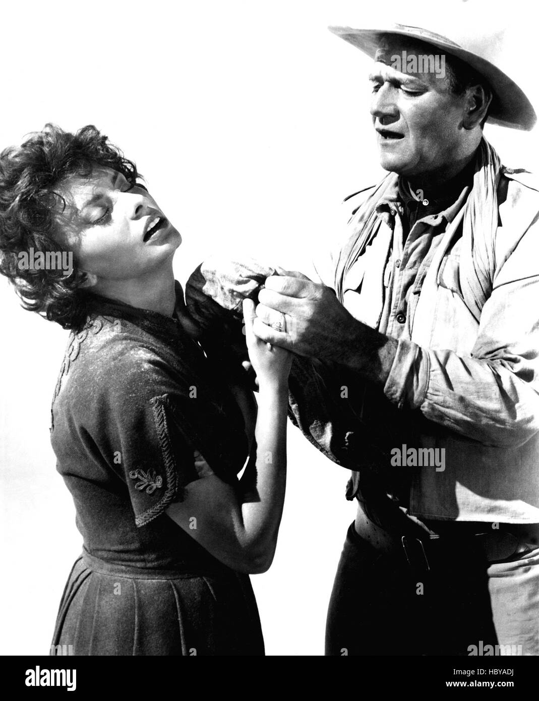 LEGEND OF THE LOST, Sophia Loren, John Wayne, 1957 Stock Photo - Alamy