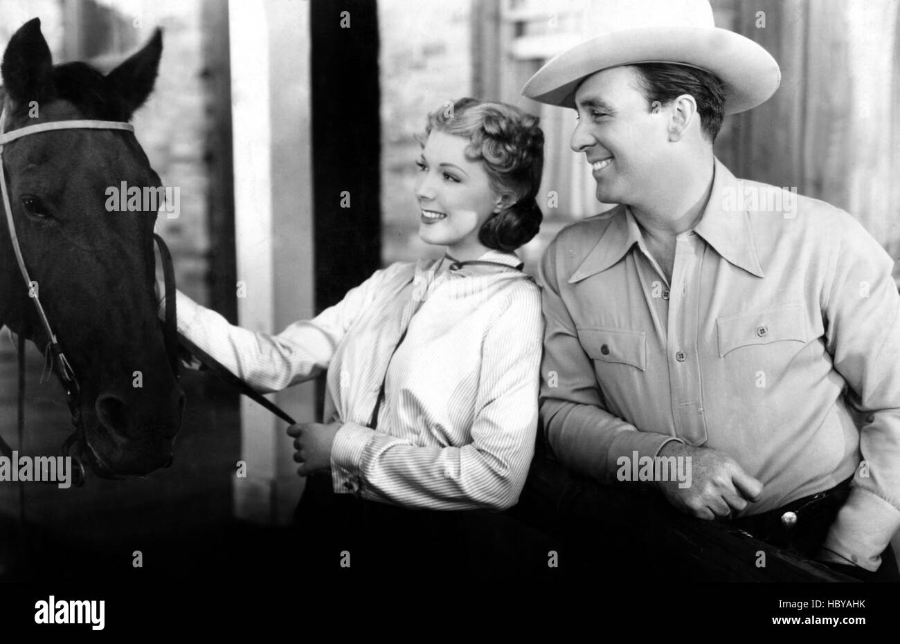 LEGION OF THE LAWLESS, l-r: Virginia Vale, George O'Brien, 1940 Stock ...