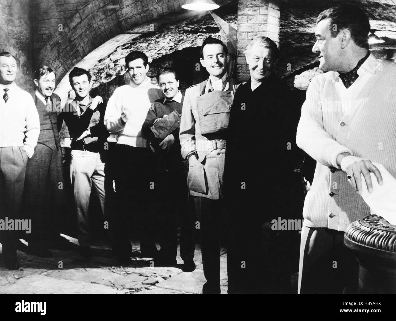 THE LEAGUE OF GENTLEMEN, from left: Nigel Patrick, Norman Bird, Bryan ...