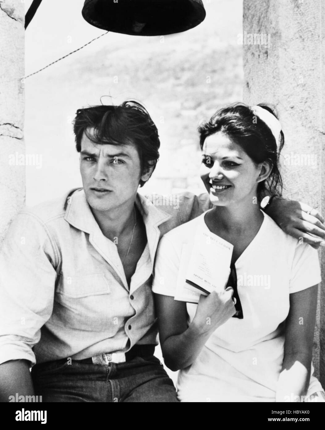 THE LEOPARD, (aka IL GATTOPARDO), from left, Alain Delon, Claudia ...