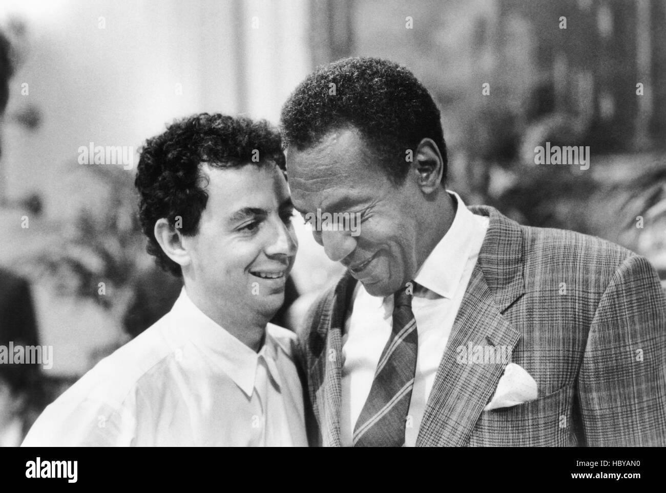 LEONARD PART 6, from left: director Paul Weiland, Bill Cosby, on set ...