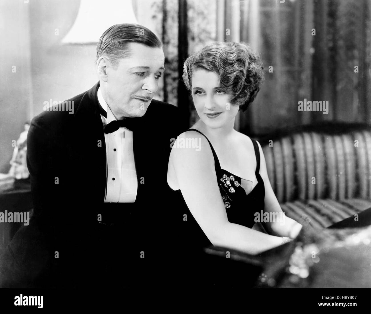 LET US BE GAY, from left, Gilbert Emery, Norma Shearer, 1930 Stock ...