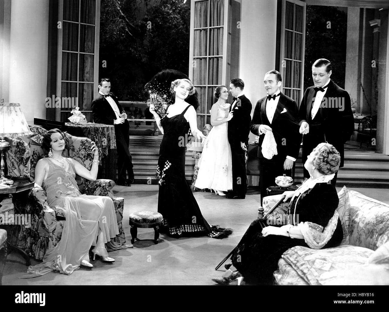 LET US BE GAY, from left: Hedda Hopper, Rod La Rocque, Norma Shearer ...