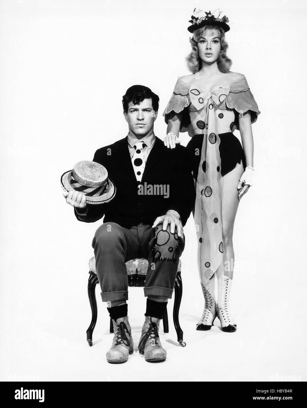 LI'L ABNER, from left: Peter Palmer, Leslie Parrish, 1959 Stock Photo ...
