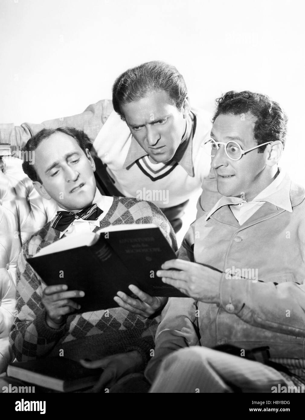 LIFE BEGINS IN COLLEGE, The Ritz Brothers (l-r: Jimmy Ritz, Al Ritz ...