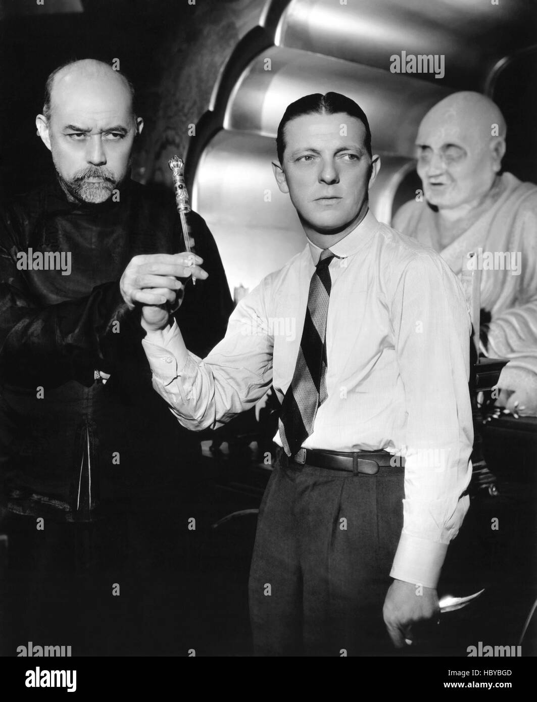 LIMEHOUSE BLUES, from left: Louis Vincent instructing director ...