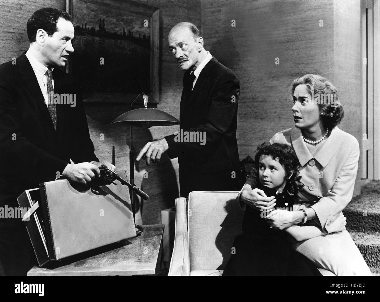 THE LINEUP, Eli Wallach, Robert Keith, Cheryl Callaway, Mary LaRoche ...
