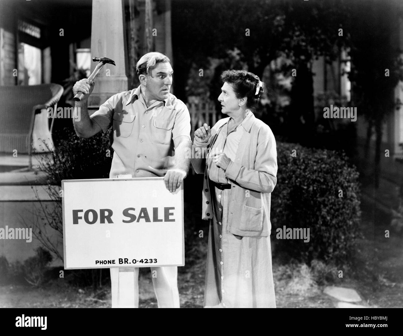 THE LIFE OF RILEY, from left, William Bendix, Beulah Bondi, 1949 Stock ...