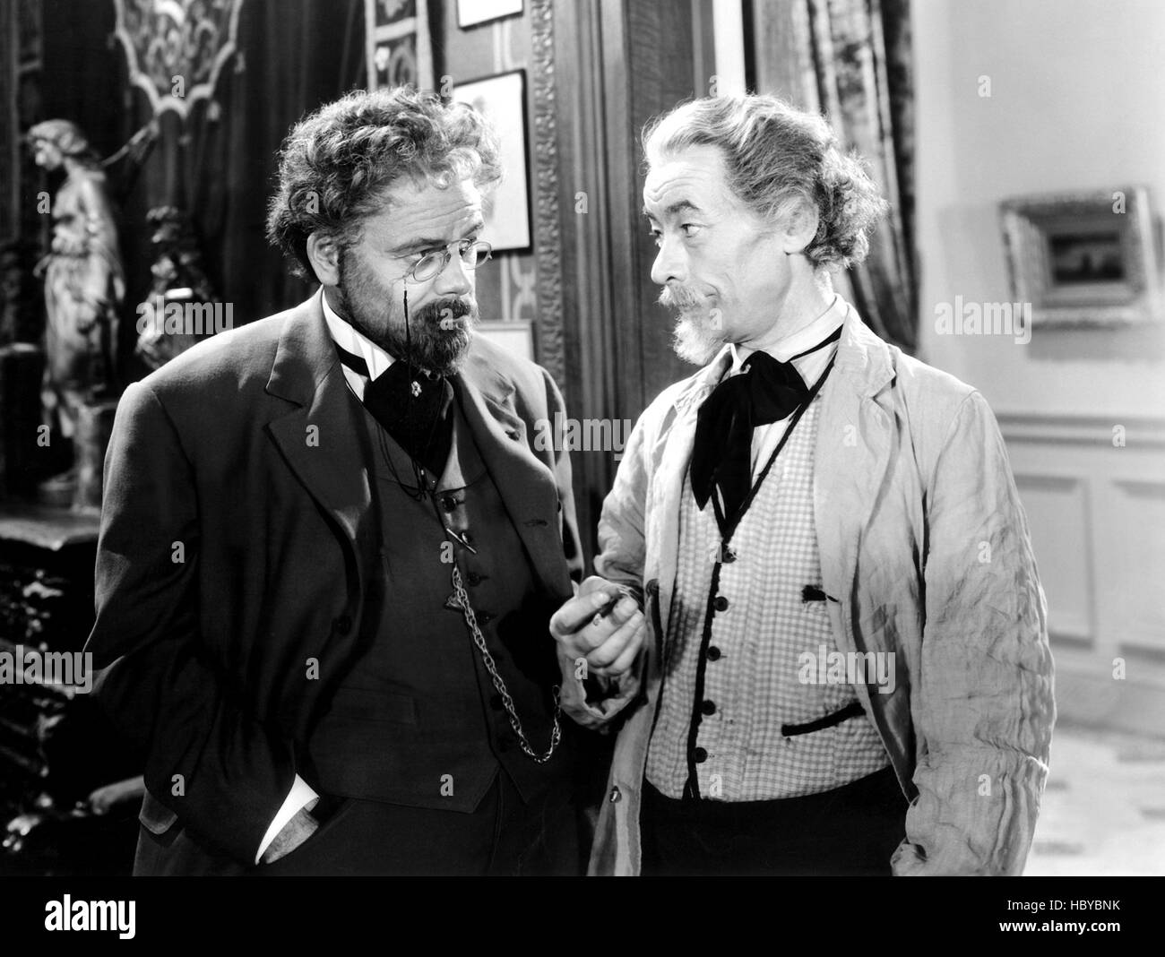 THE LIFE OF EMILE ZOLA, Paul Muni, Vladimir Sokoloff, 1937 Stock Photo ...