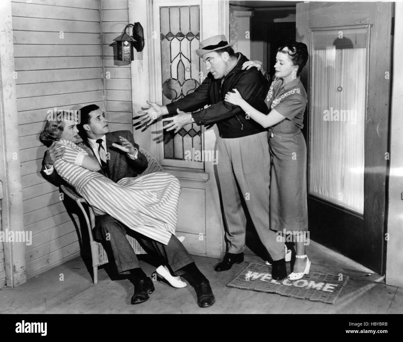 THE LIFE OF RILEY, Meg Randall, Richard Long, William Bendix, Rosemary ...