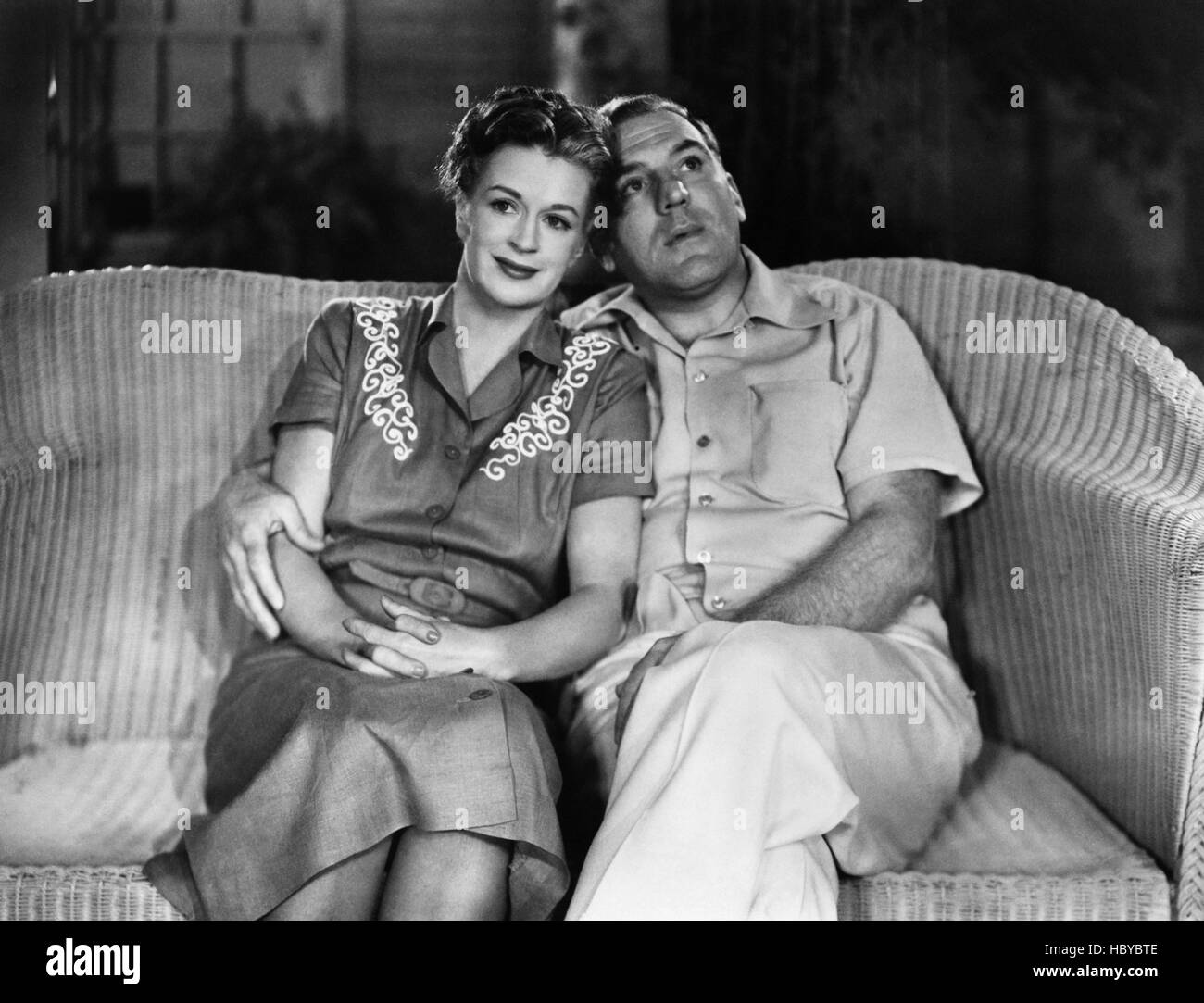 THE LIFE OF RILEY, Rosemary DeCamp, William Bendix, 1949 Stock Photo ...