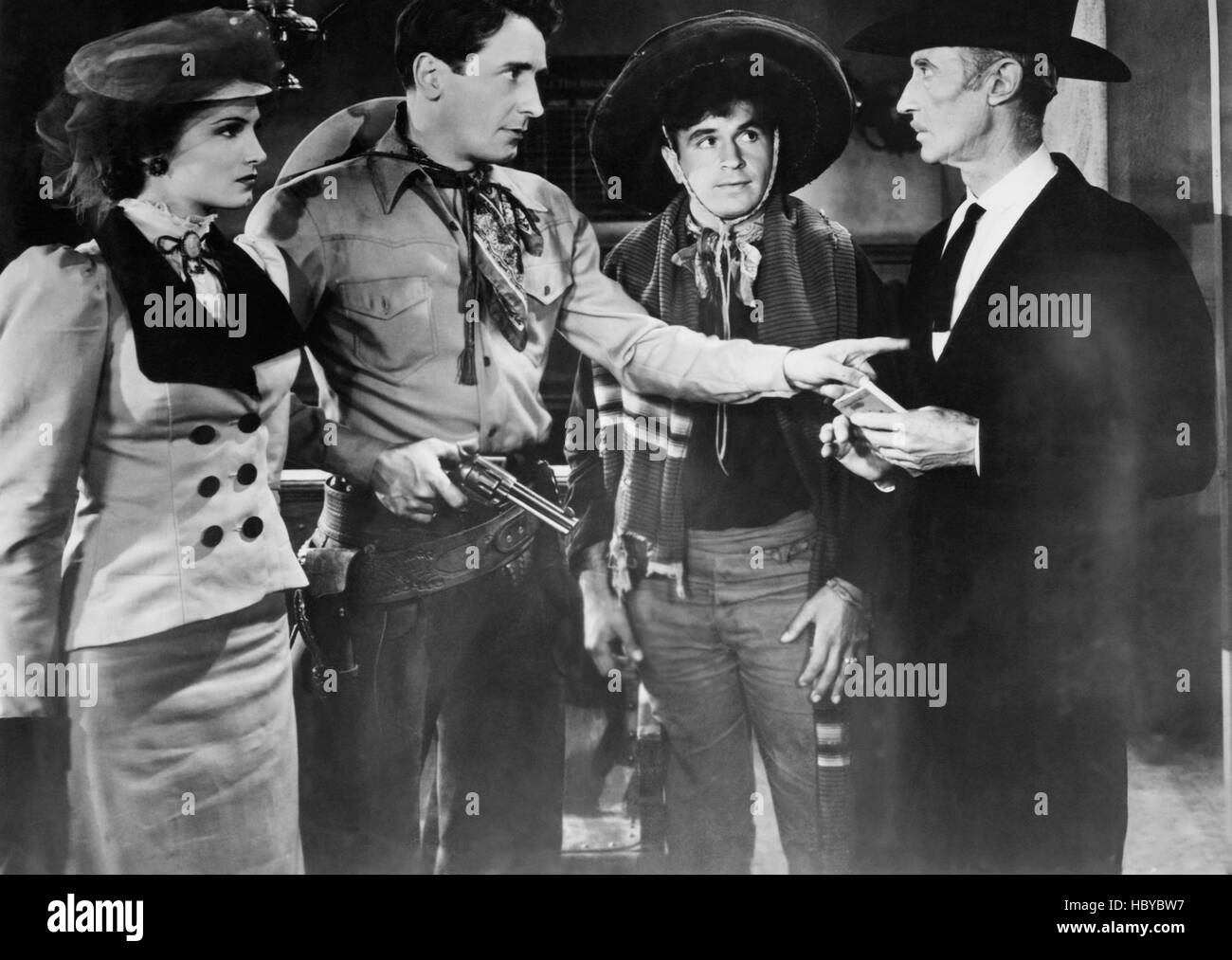 THE LIGHT OF WESTERN STARS, from left: Jo Ann Sayers, Victor Jory, Noah ...