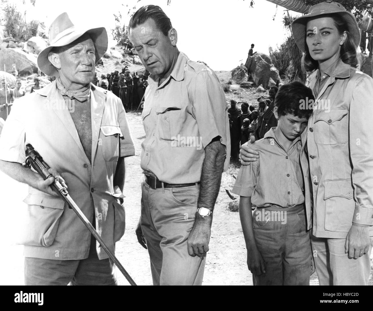 THE LION,from left, Trevor Howard, William Holden, Pamela Franklin ...