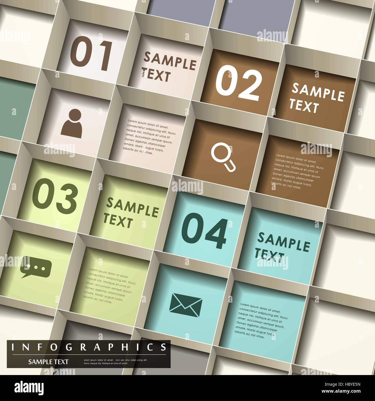 3d grid Stock Vector Images - Alamy