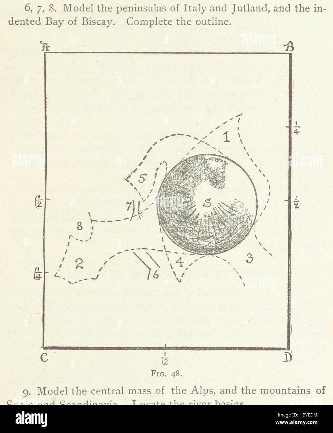 Map Modeling in Geography, including the use of sand, clay, putty ...