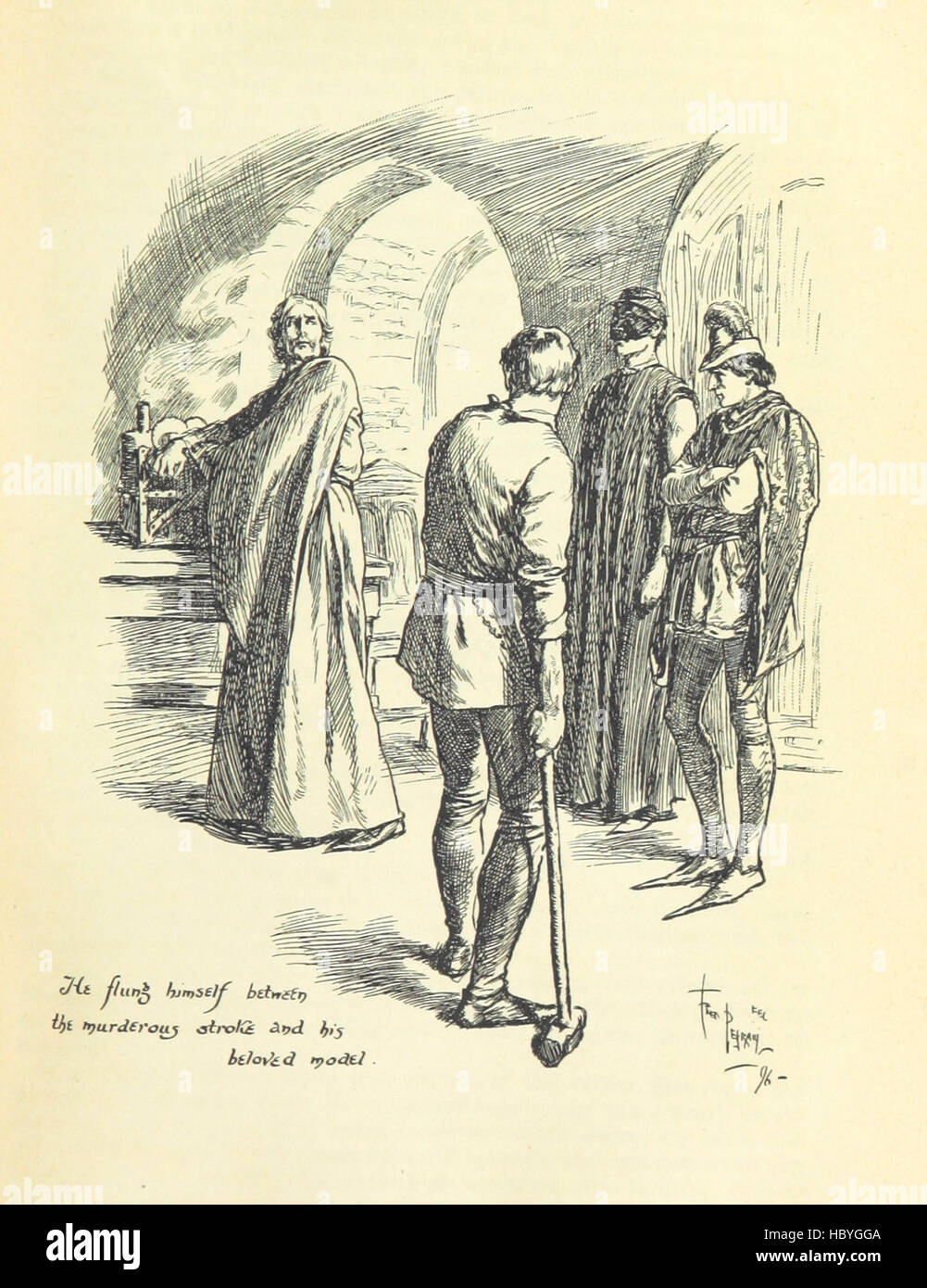 An image from 'The Last of the Barons', a historical novel set in ...