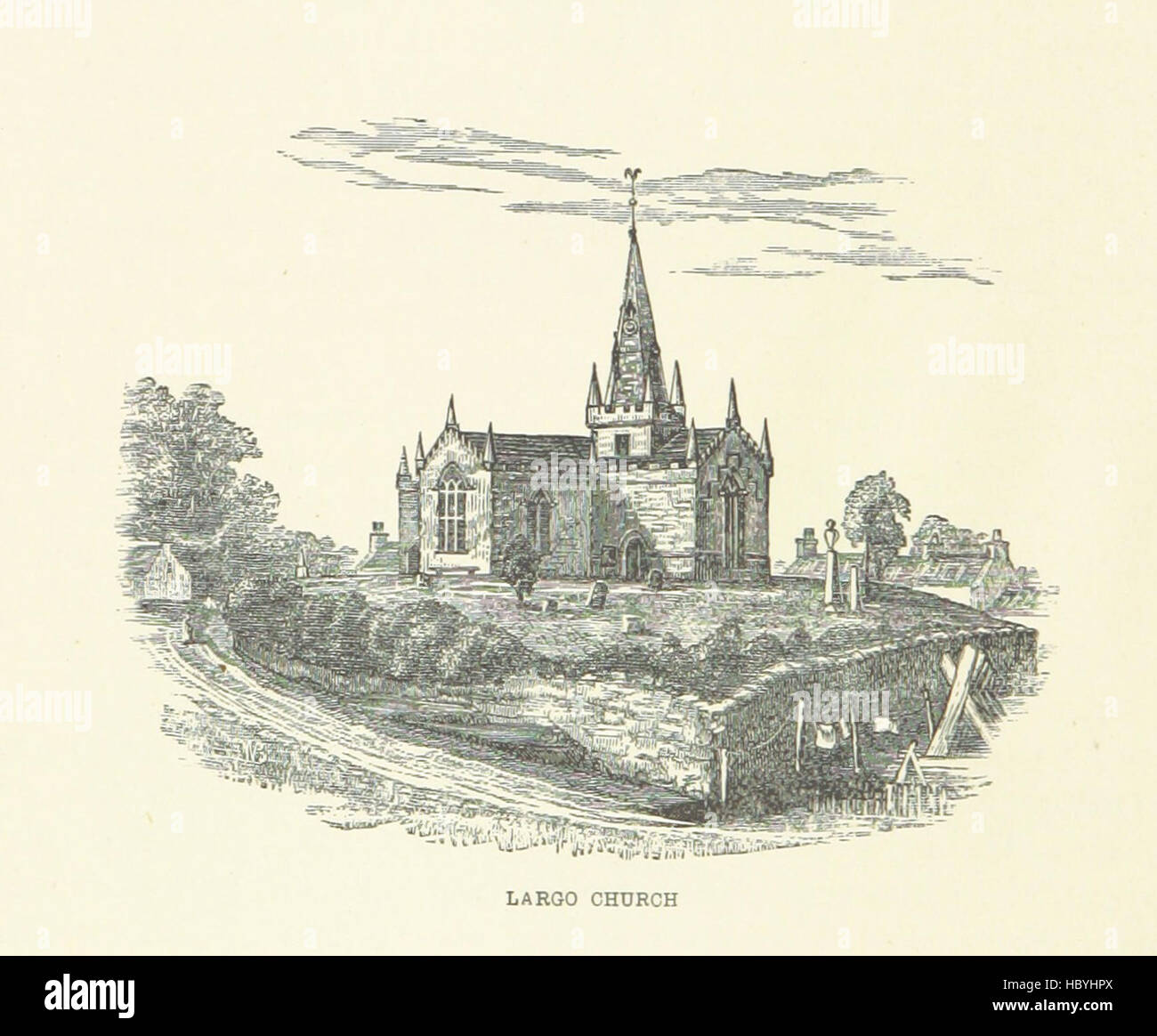 Map of cupar hi-res stock photography and images - Alamy