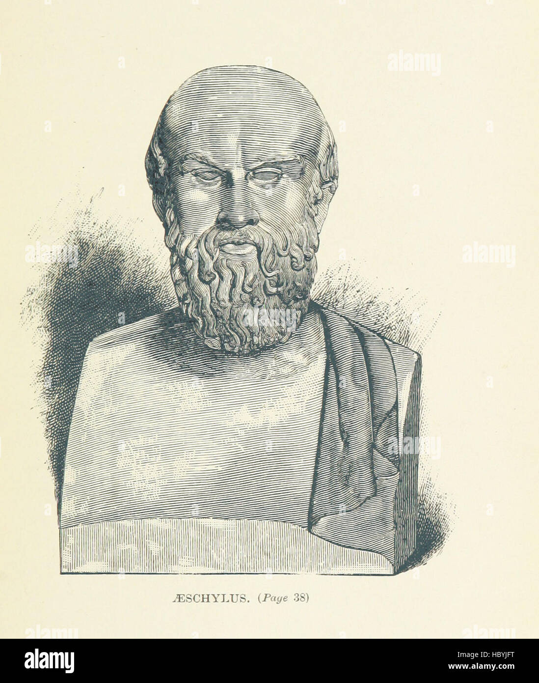 A scanned page depicting Greek life, culture, mythology, daily ...