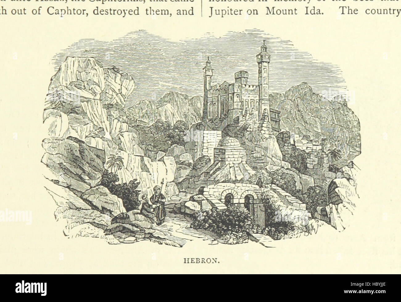 This image from page 69 of 'Palestine Past and Present' offers a visual ...