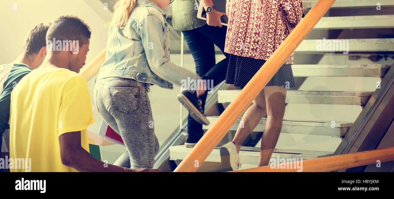 Education Students People Knowledge Concept Stock Photo - Alamy