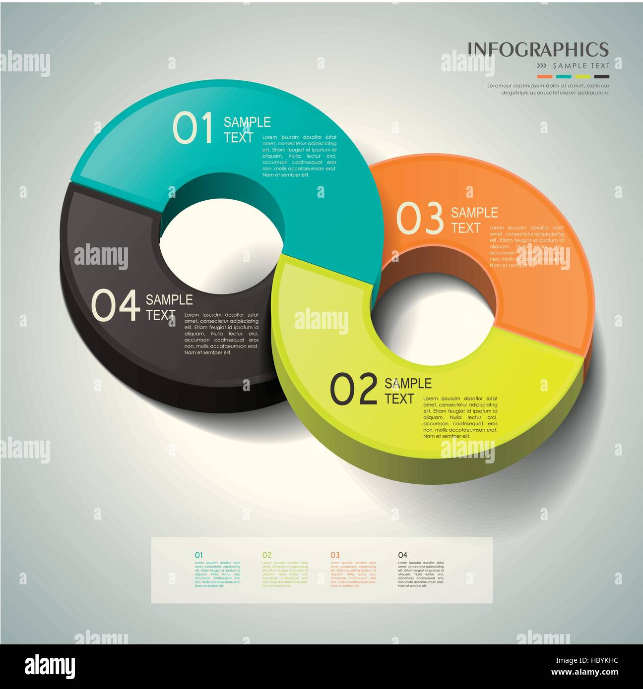 3d ring Stock Vector Images - Alamy