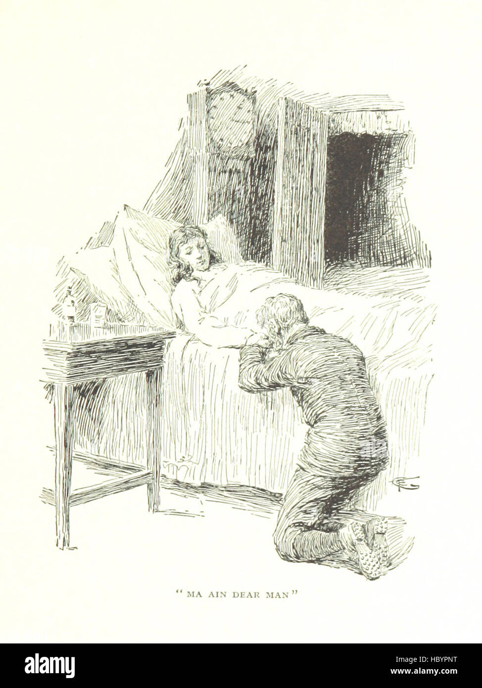 This image depicts a scene from 'A Doctor of the Old School', showing ...