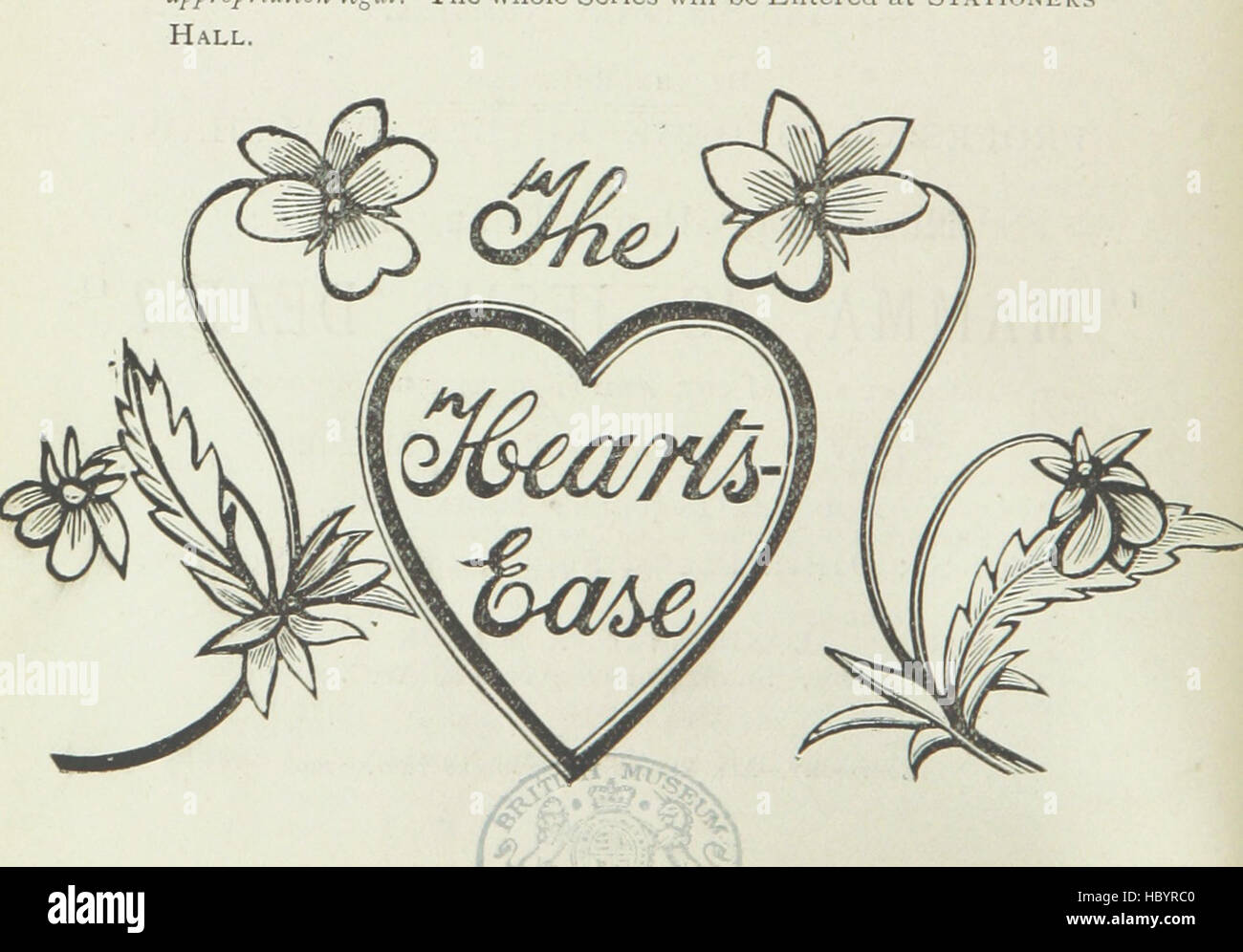 This image from 'The Heart's-Ease Series' features poems from an un ...
