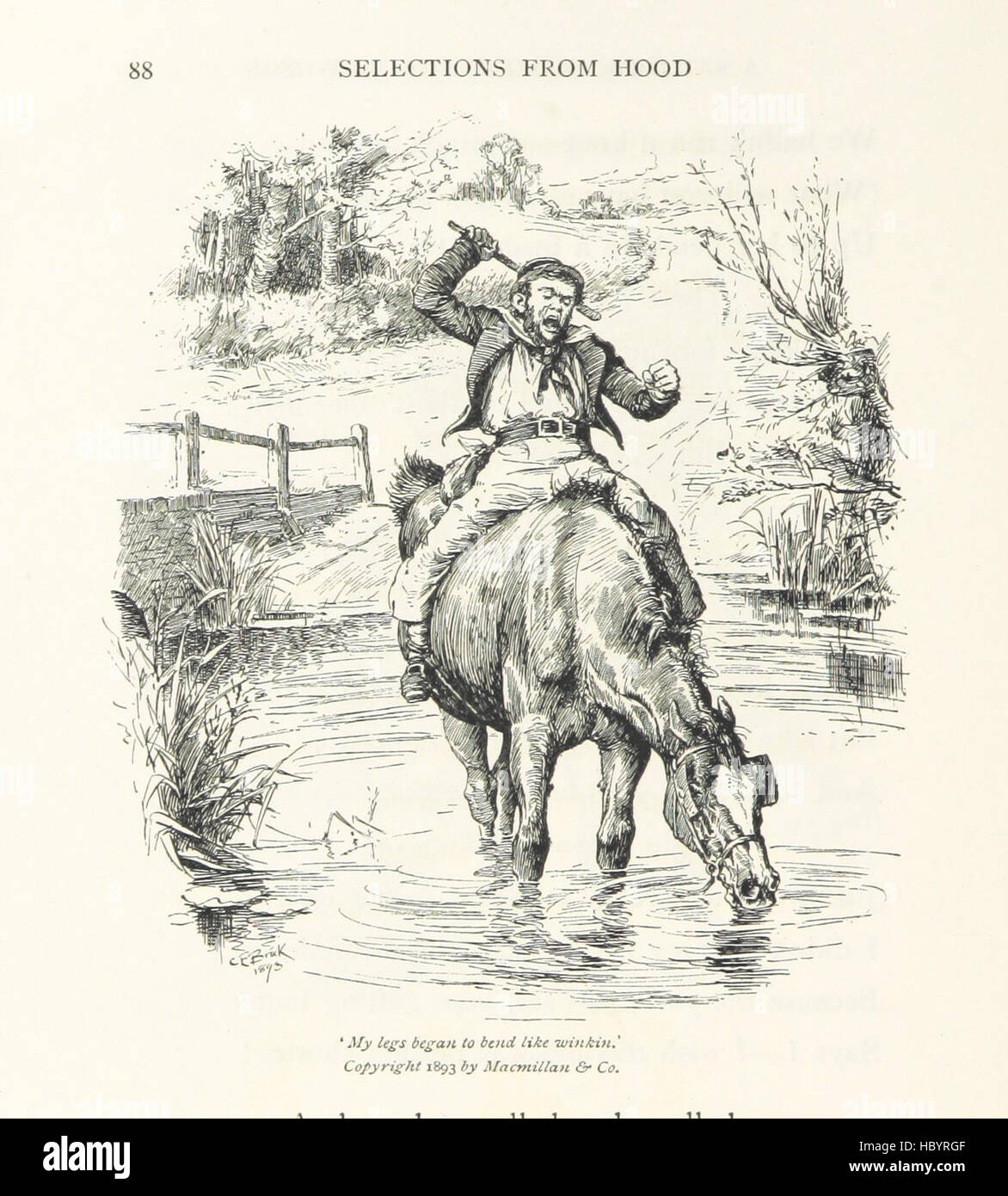 This image from 'Humorous Poems' presents a selection of humorous ...