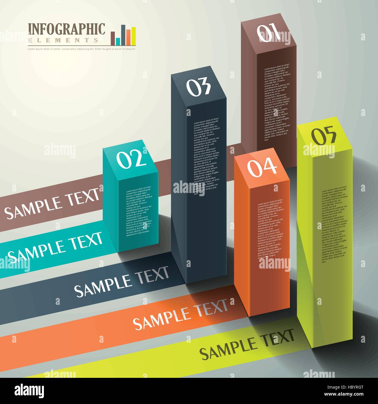 vector abstract 3d cube infographic elements Stock Vector Image & Art ...